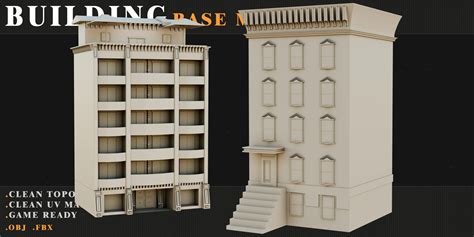 Building 3d Asset Pack Flippednormals