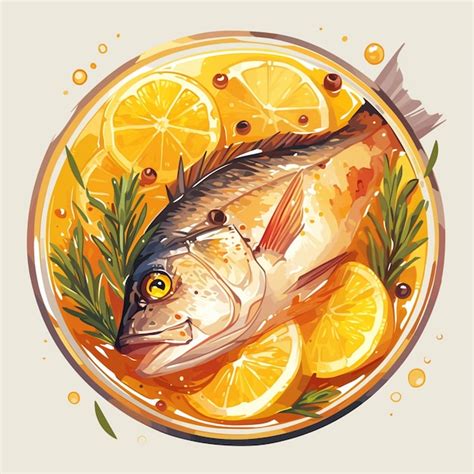 Premium Vector Juicy Grilled Catfish With Cajun Seasoning