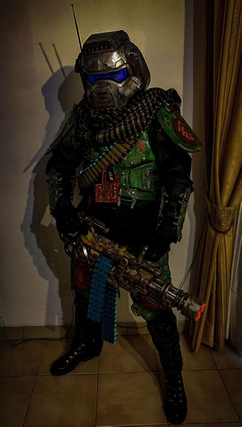 Stylized Doomguy Cosplay Once Again Rdoom