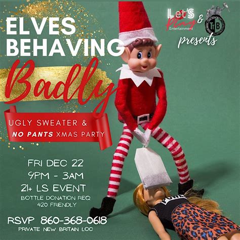 Elves Behaving Badly At New Britain On 22nd December 2023