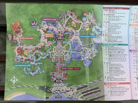 New Magic Kingdom Park Map Released For 2026 Dvc Shop
