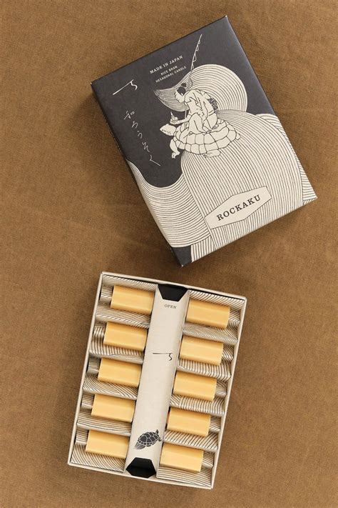 Daiyo Rockaku Rice Bran Wax Candles Cedar And Hyde Mercantile