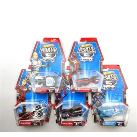 Mattel Hot Wheels Battle Force 5 Fused Set Pack Of 5 Die Cast Toys Car Shopee Malaysia