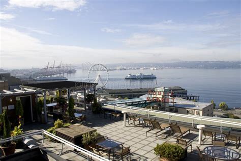 Seattle Waterfront Pike Place Market Editorial Photography Image Of