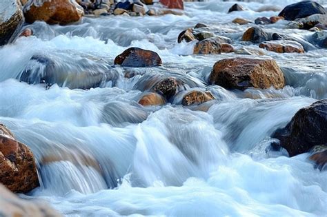 Premium Ai Image Stream Of Water