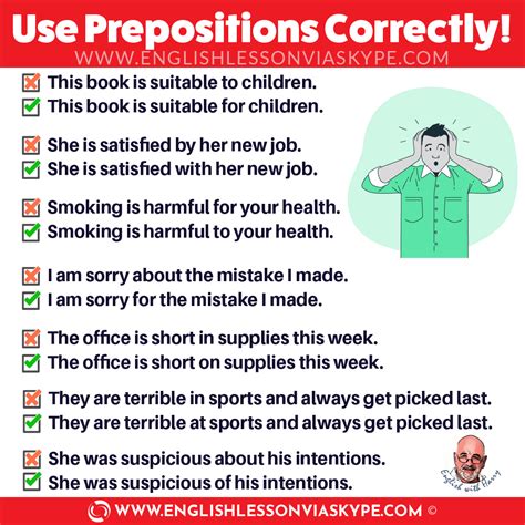 Key Adjective And Preposition Combinations For Better English 🇬🇧