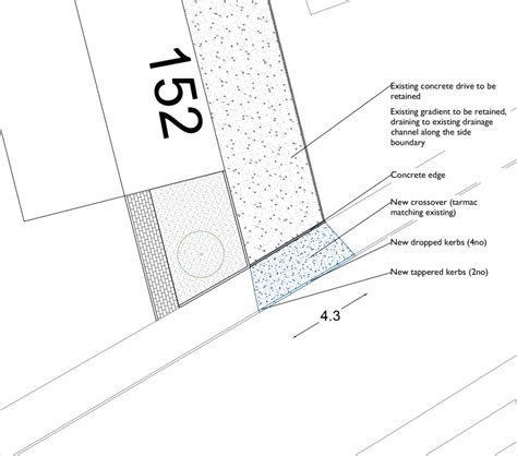 Dropped Kerb Drawings Dropped Kerb Planning