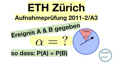 Eth Zürich Aufnahmeprüfung 20112 A3c