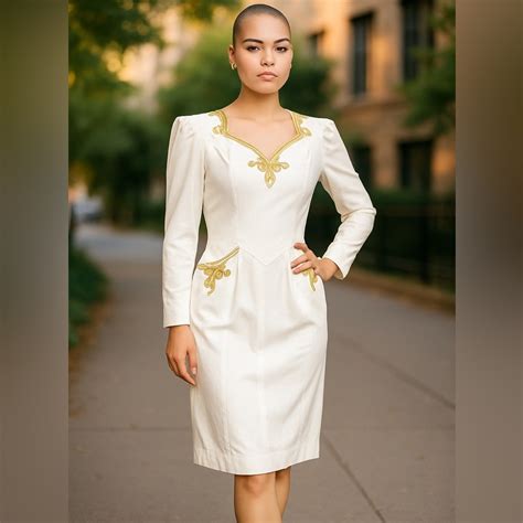 Vintage Karen Alexander Elegant Dress Or Wedding Dres Gem