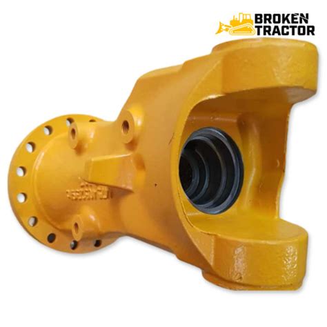 John Deere Backhoe 4wd Lh Axle Housing Broken Tractor T1