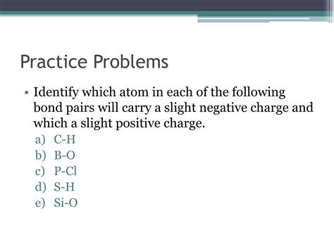 Ppt Electronegativity And Bond Polarity Powerpoint Presentation Free