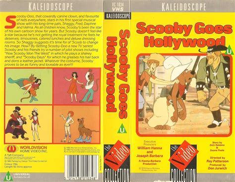 Scooby Doo Goes To Hollywood [vhs] Don Messick Casey Kasem Frank