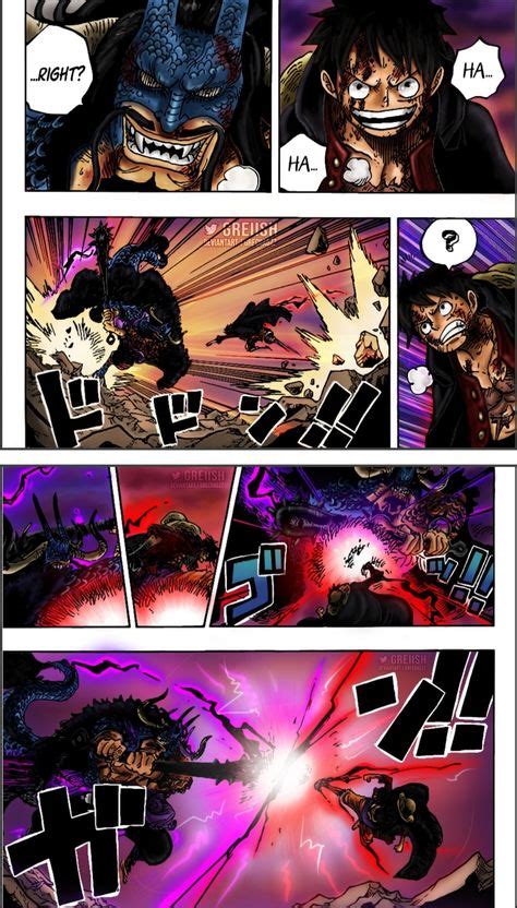 Top 10 Luffy Vs Kaido Manga Color Ideas And Inspiration
