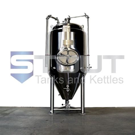 5 Bbl Fermenter With Blowoff Pipe Great For Dry Hopping Stout Tanks