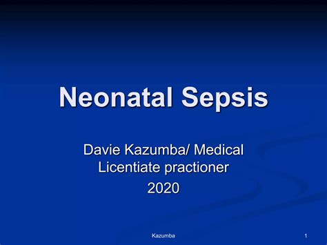 Neonatal Sepsisppt