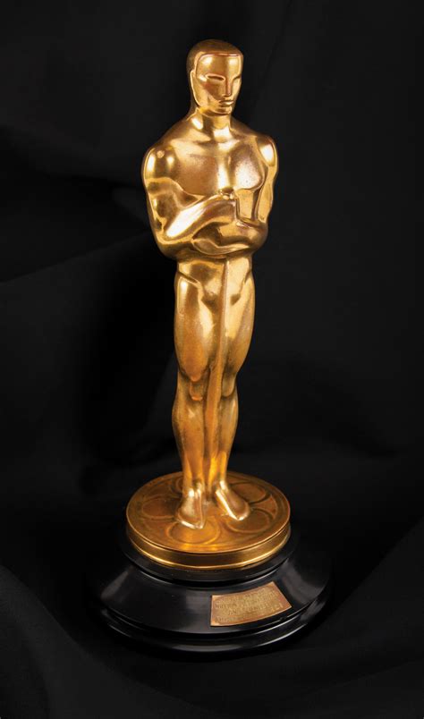 Academy Award For Best Cinematography 1930 Oscar Statuette