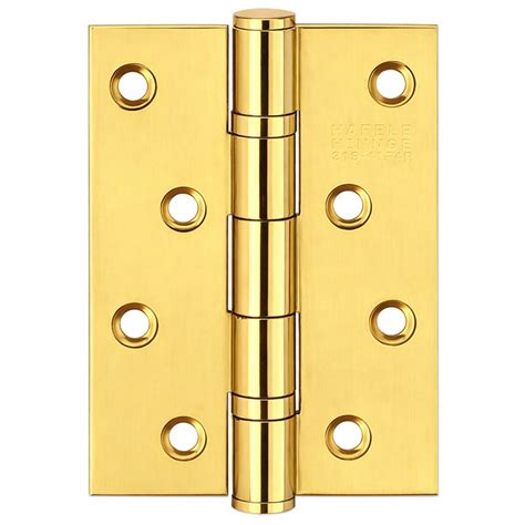 Diy 66kg3102x76mm 2bb Bản Lề Lá Hafele 48905022 Vàng Bóng