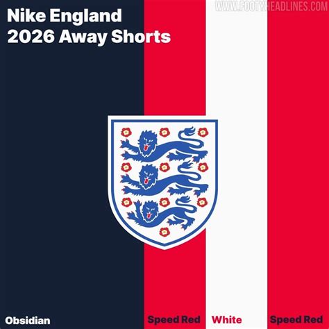 England 2026 World Cup Away Kit Colors Leaked Footy Headlines