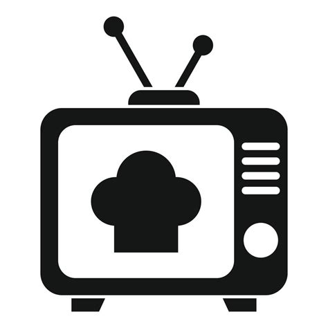 Icono De Programa De Cocina De Tv Estilo Simple 14493993 Vector En Vecteezy