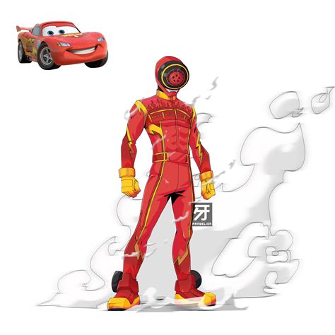 Fangelion Lightning Mcqueen Bakuage Sentai Boonboomger Cars Movie