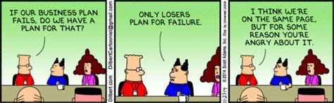 Dilbert On Worst Case Scenario Planning