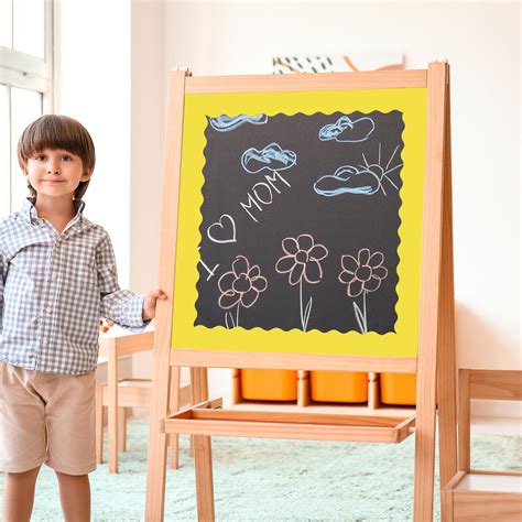 Bulletin Board Borders 60 Feet Colorful Crayon Die Cut Rolled Border