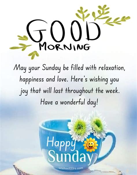 60 Beautiful Sunday Quotes And Wishes With Images