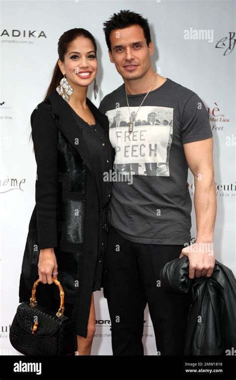 Antonio Sabato Jr And Girlfriend Cheryl Moana Marie At The Second Annual Valentine Romancesneak