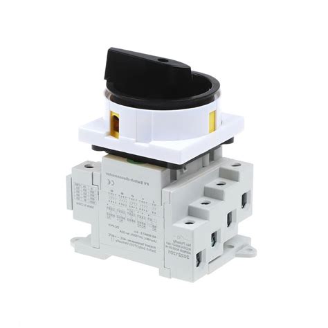 Dc Din Rail Mounted 1000v Dc Isolator Switch With Lever Handle