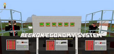 Economy System Addon For Minecraft