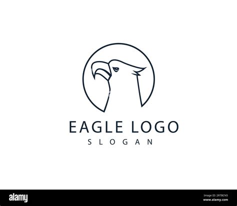 Eagle Logo Template Vector Icon Illustration Design Eagle Logo Concept
