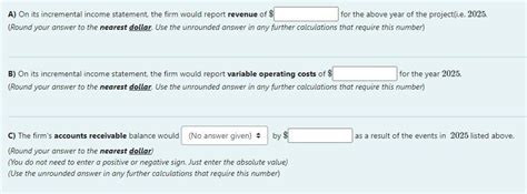 A On Its Incremental Income Statement The Firm
