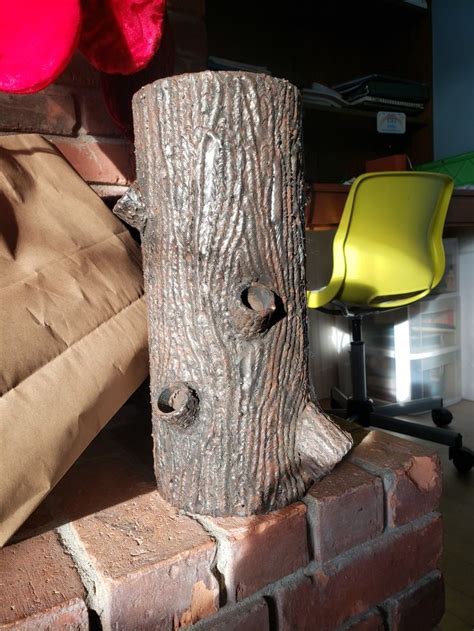 Stick Welded Log Table Lamp