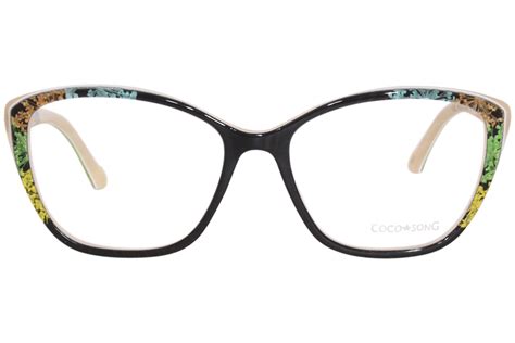 Coco Song Wrong Answer Cv275 Eyeglasses Womens Full Rim Cat Eye