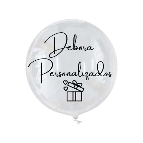 Adesivo Vinil Para BalÃo Bubble Shopee Brasil