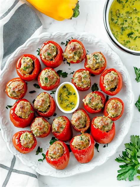 Ultimate Sausage Stuffed Cherry Peppers Irresistibly Delicious