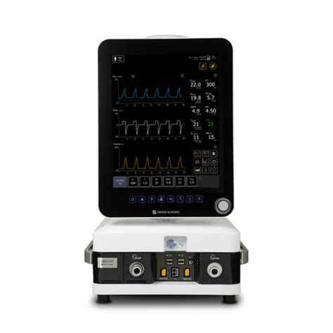 Resuscitation Ventilator Nkv 550 Nihon Kohden Europe Clinical