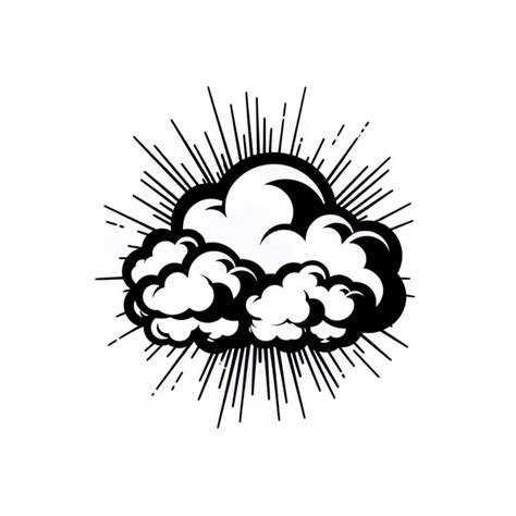 50000 Nuclear Explosion Outline Pictures