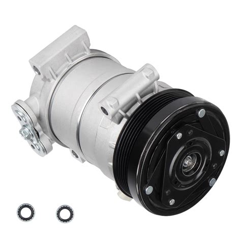 Air Conditioning Compressor With A C Clutch For 96 00 Chevy Blazer Silverado Tahoe Gmc Yukon