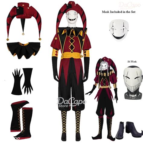 Freak Circus Pierrot Косплей костюм Aliexpress