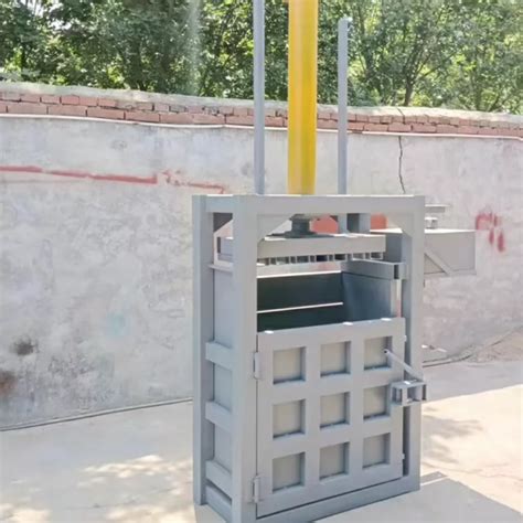 Used Huahong 20t Small Metal Chip Compactor For Sale