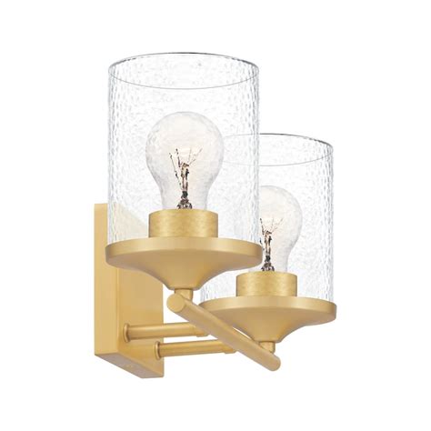 Quoizel Abner 14 In 2 Light Antique Brass Transitional Vanity Light