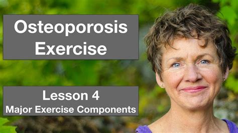 Osteoporosis Exercise Major Exercise Program Components Part 4