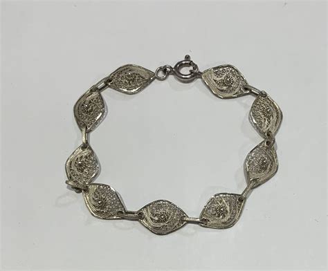 5485 ブレスレット 秋田伝統工芸 銀線細工 ヴィンテージ アクセサリー ｜代購幫
