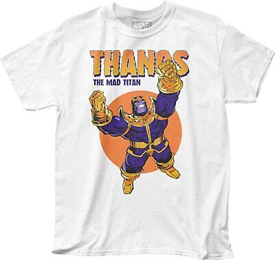 Marvel Thanos Mens Mad Titan T Shirt Size Small Ebay