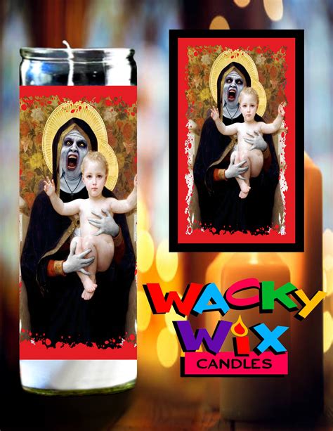 The Nun Prayer Candle Wacky Wix