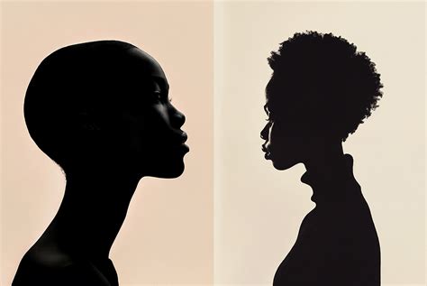 Silhouette Portraits 122 Images On Yellow Images Creative Store 139639