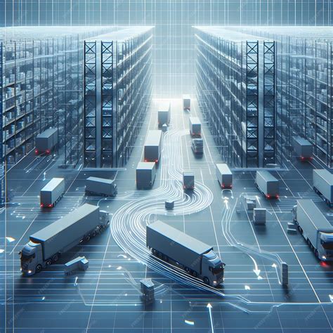 Premium Photo Photo Real For 3d Visualization Of A Streamlined Warehouse Workflow In Camping