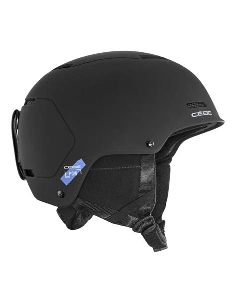 Cébé Pow Lite Black Matte Caschi Sci Uomo Snowleader
