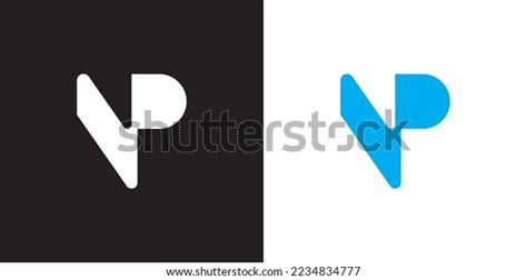 Minimal Vp Logo Icon Pv Letter Stock Vector Royalty Free 2234834777